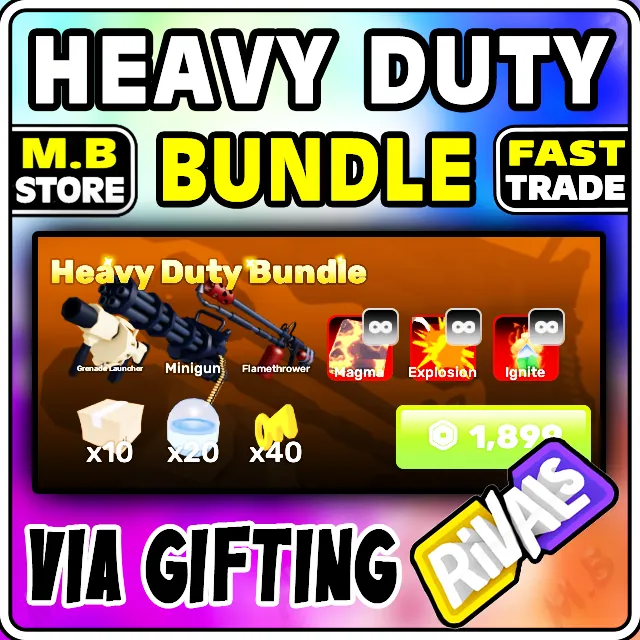 RIVALS HEAVY DUTY BUNDLE - Game Item - Gameflip