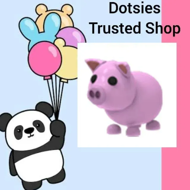 Pet | Pig - Adopt Me Game Item - Gameflip