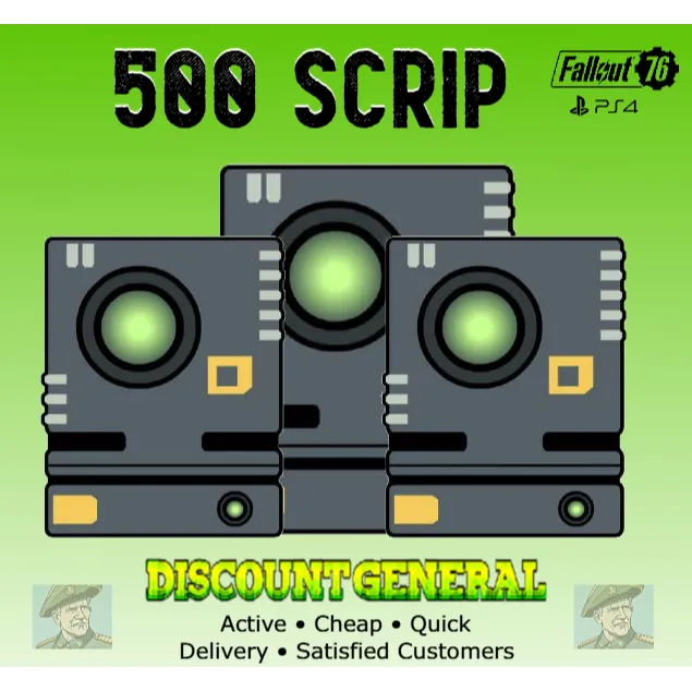 500 Scrip - Fallout 76 Game Item - Gameflip