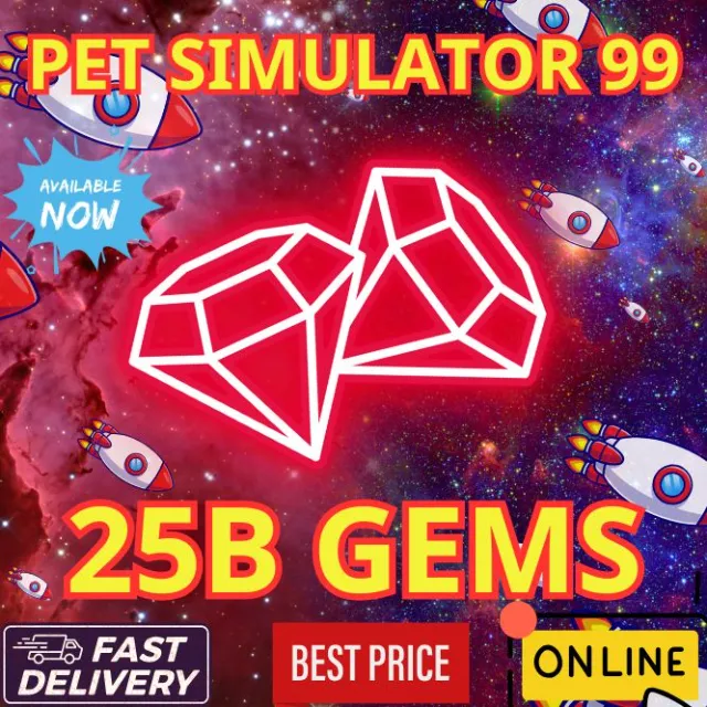 25B GEMS PS99 - Game Item - Gameflip