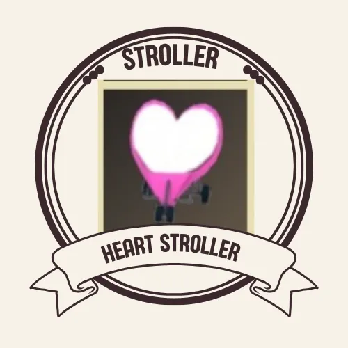 heart stroller - Adopt Me Game Item - Gameflip