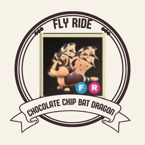 Fr Chocolate Chip Bat Dragon - Adopt Me Game Item - Gameflip