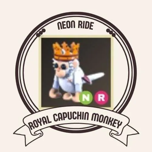 NR ROYAL CAPUCHIN MONKEY - Adopt Me Game Item - Gameflip