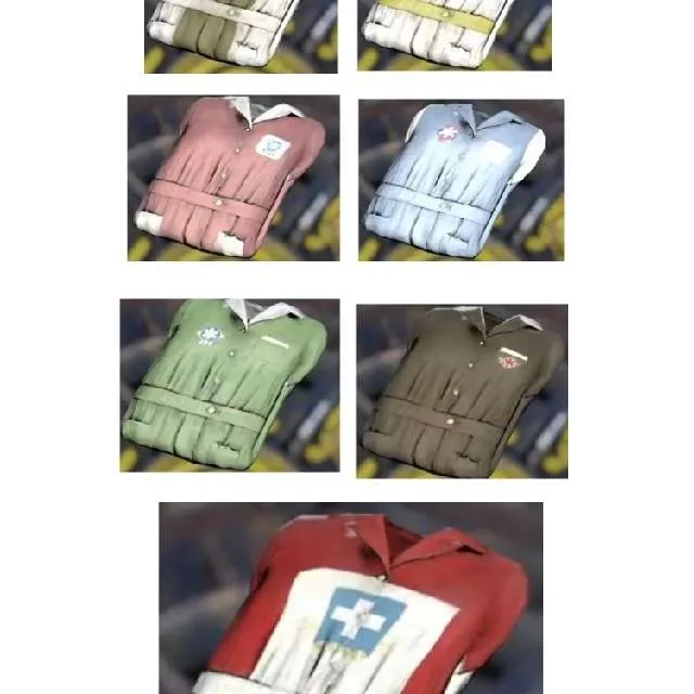 Apparel | Red Asylum dress - Fallout 76 Game Item - Gameflip