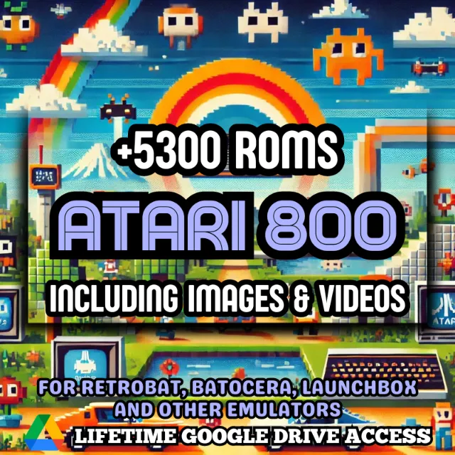Atari 800 ROMs Ultimate Pack: +5300 ROMs of Atari 800 For Every ...
