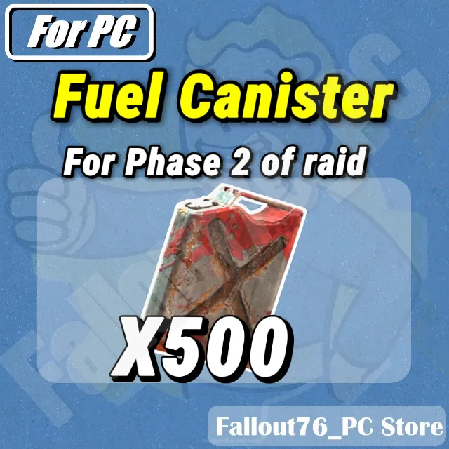 Fuel Canister - Fallout 76 Game Item - Gameflip