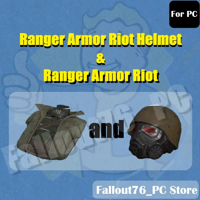 Ranger Armor Riot - Fallout 76 Game Item - Gameflip