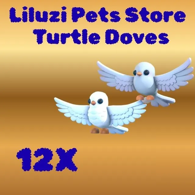 TURTLE DOVES 12X -ADOPT ME - Adopt Me Game Item - Gameflip