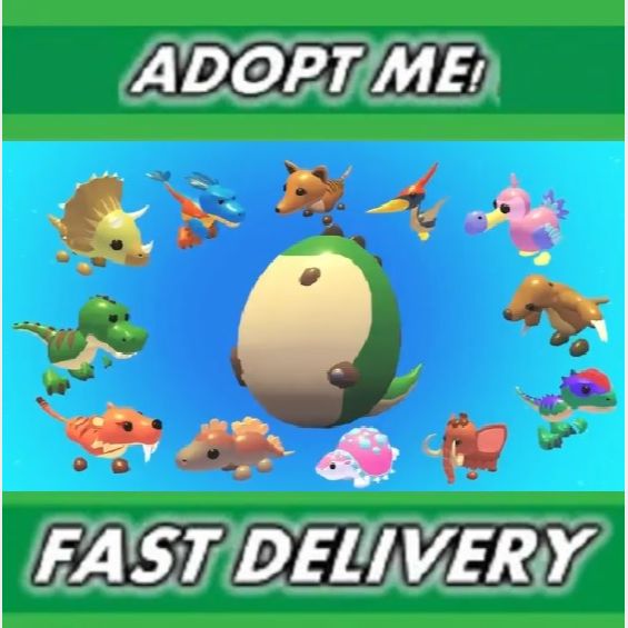 Bundle | Adopt me 15x Fossil Egg - Game Items - Gameflip