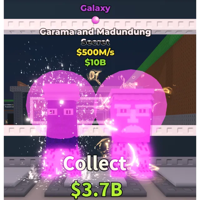 Galaxy Garama and Madundung $500M/s - Steal a Brainrot Game Item - Gameflip