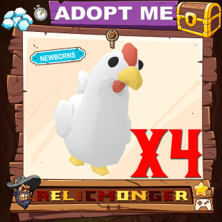 Pet | Adopt Me | 4x Chickens - Game Items - Gameflip