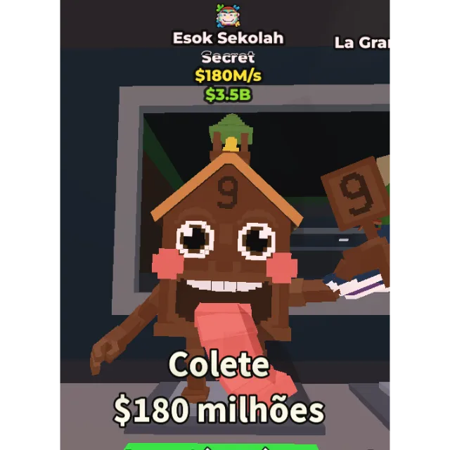 Esok Sekolah 180M/S - Steal a Brainrot Game Item - Gameflip