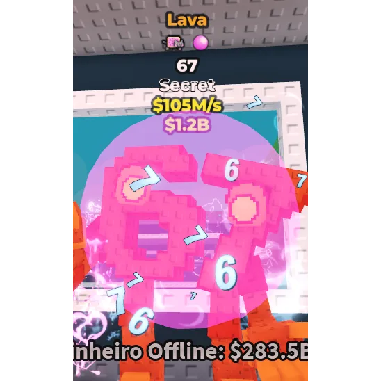 67 LAVA - $105M/s 41 - Steal a Brainrot Game Item - Gameflip