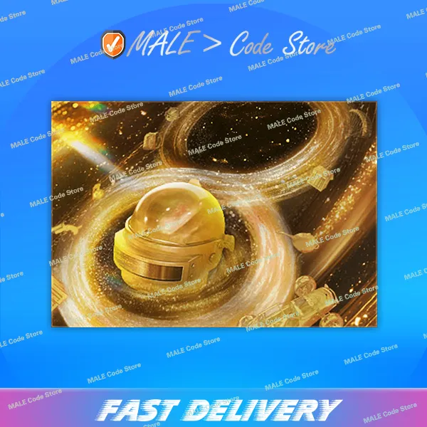 Golden Galaxy ID Card - PUBG Game Item - Gameflip