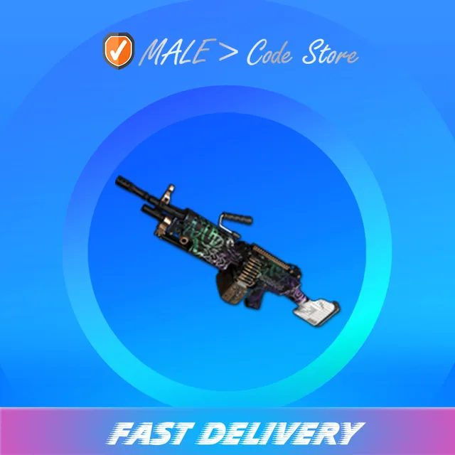 Colorful Chaos M249 - PLAYERUNKNOWN'S BATTLEGROUNDS Game Items - Gameflip