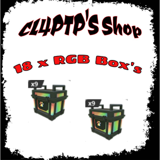 Adopt Me 18 x RGB Boxes - Game Items - Gameflip