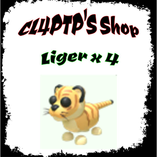 Adopt Me Liger x 4 - Game Items - Gameflip