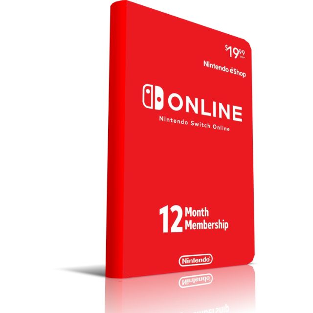 Nintendo Switch Online Individual Membership 12 Months UNITED STATES ...