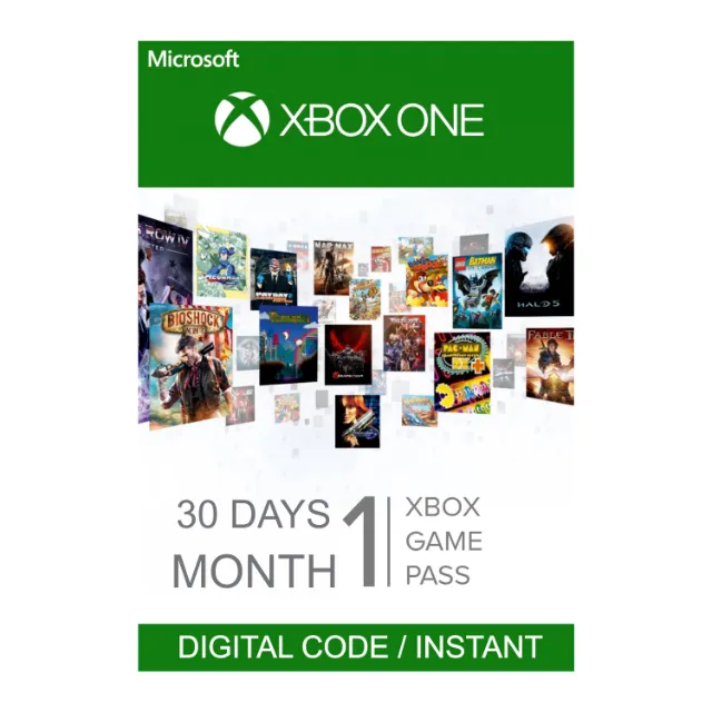Xbox Game Pass 1 Month Xbox One Digital Code GLOBAL - Xbox Gift Card ...
