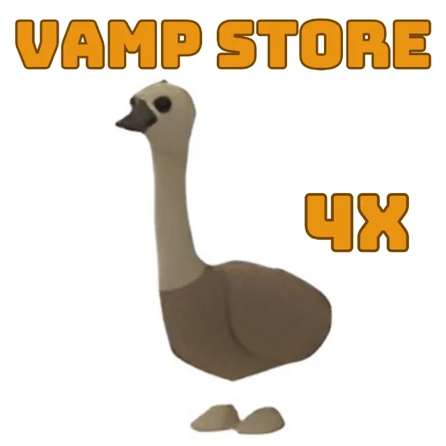 4x EMU - Adopt Me Game Item - Gameflip