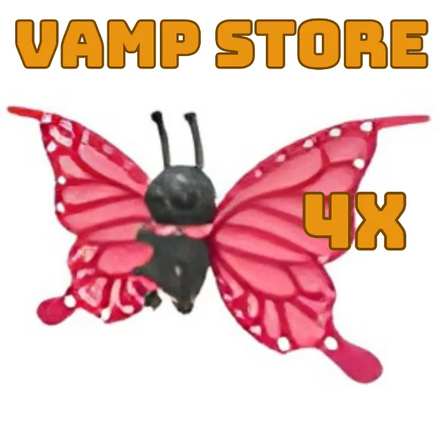 4x 2021 UPLIFT BUTTERFLY - Adopt Me Game Item - Gameflip