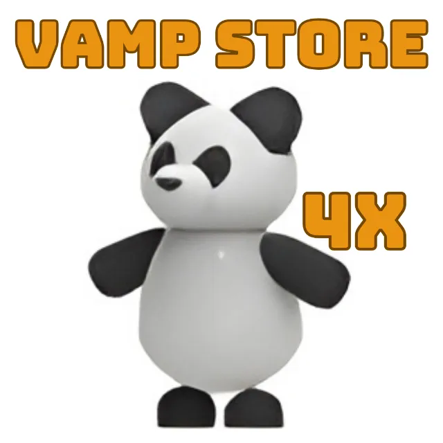 4x PANDA - Adopt Me Game Item - Gameflip