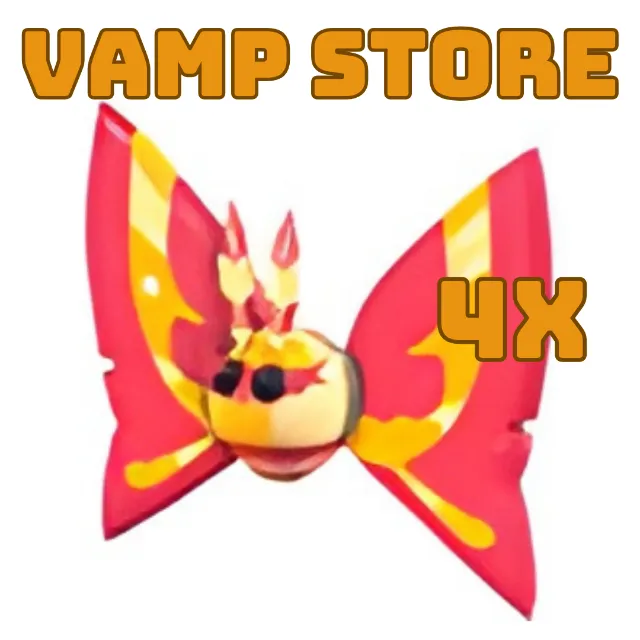 4x ROSY MAPLE MOTH - Adopt Me Game Item - Gameflip