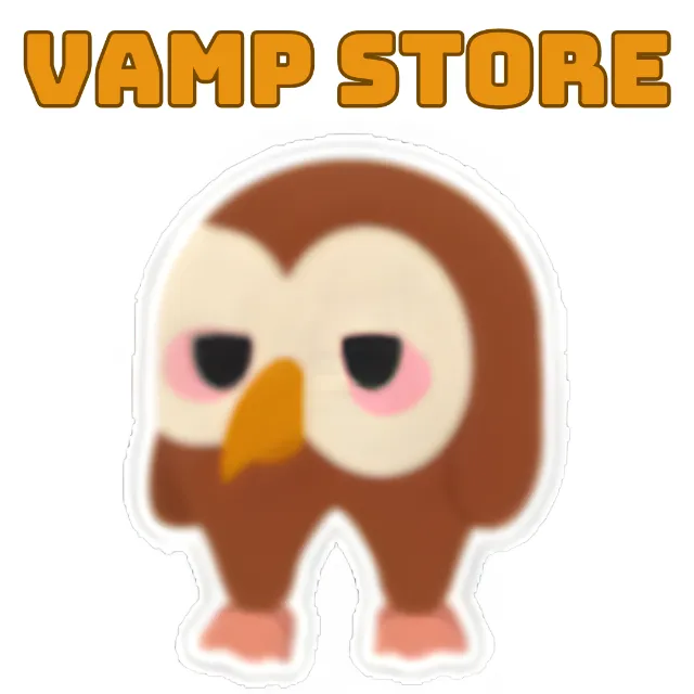 WET OWL STICKER - Adopt Me Game Item - Gameflip