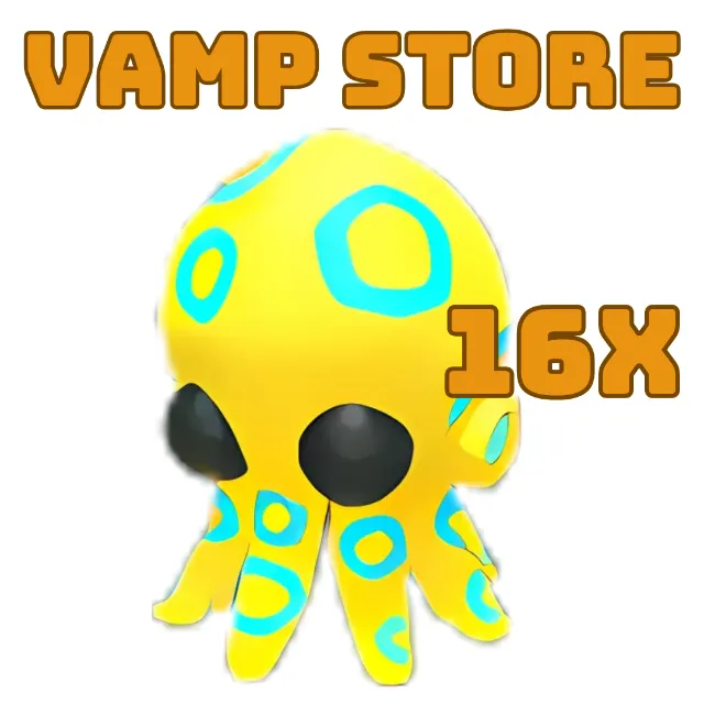 16x BLUE RINGED OCTOPUS - Adopt Me Game Item - Gameflip