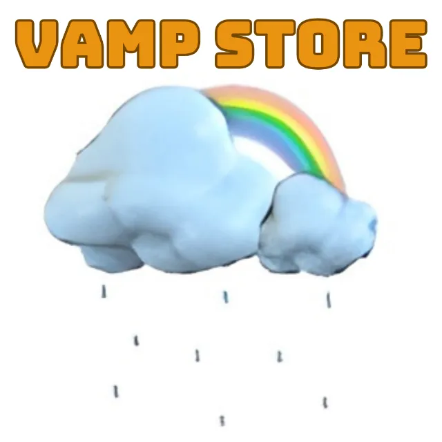 RAIN CLOUD HAT - Adopt Me Game Item - Gameflip