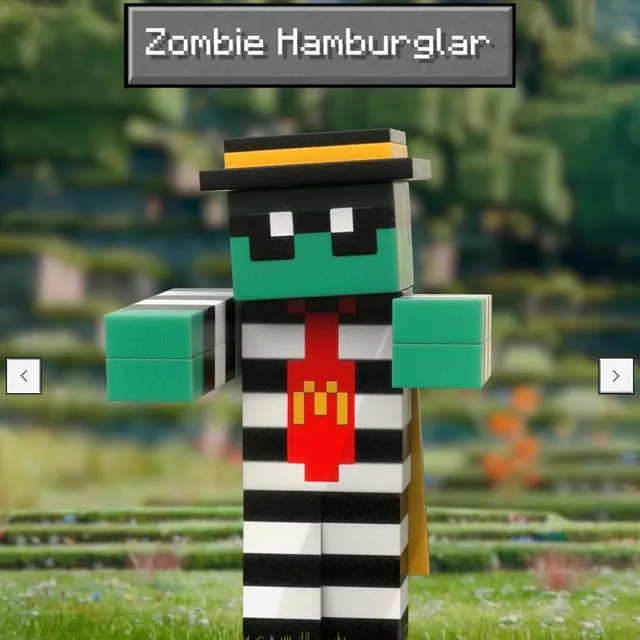 Minecraft - Zombie Hamburglar McDonald Skin - Other - Gameflip