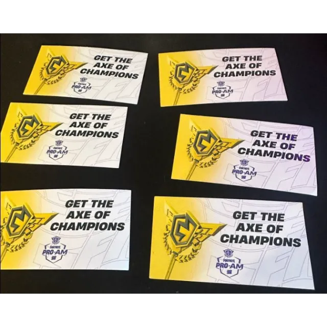 Fortnite - FNCS Axe of Champion - Fortnite Game Item - Gameflip