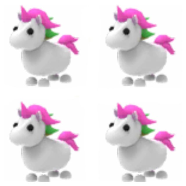 Pet | AdoptMe Unicorn x4 - Game Items - Gameflip