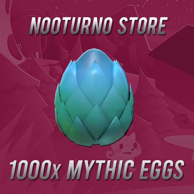 Bundle | 1000x MYTHIC EGGS - Game Items - Gameflip