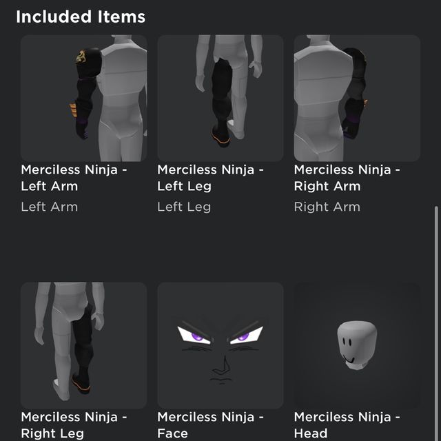 [Roblox Toy Code] Merciless Ninja - AUTOMATIC DELIVERY 🚚 - Other Games ...