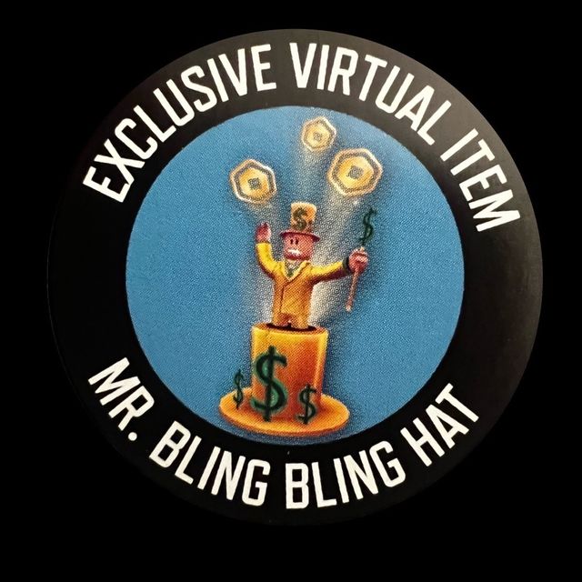 [Roblox Toy Code] Mr. Bling Bling Hat - AUTOMATIC DELIVERY 🚚 - Other ...