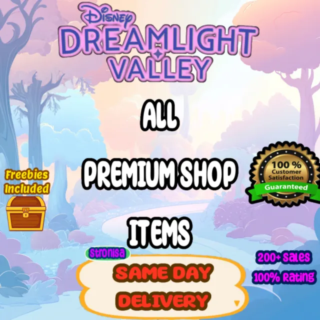 All Paid Premium Shop Items || Disney Dreamlight Valley - Disney Dreamlight Valley Game Item ...