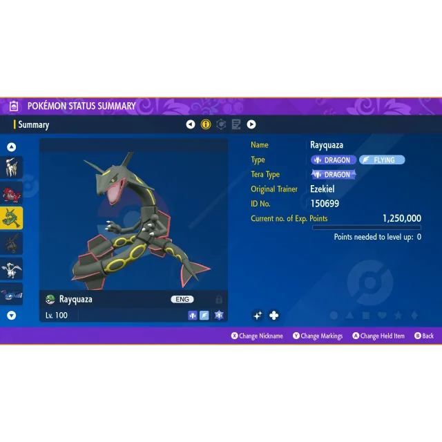 Shiny Rayquaza🟢SAME DAY DELIVERY🟢Pokémon Scarlet and Violet|| Shiny ...