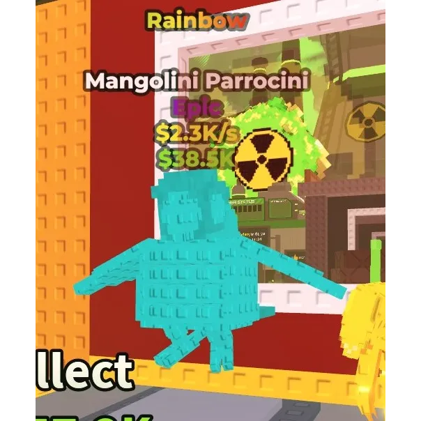 Mangolini Parrocini - Rainbow - Steal a Brainrot Game Item - Gameflip