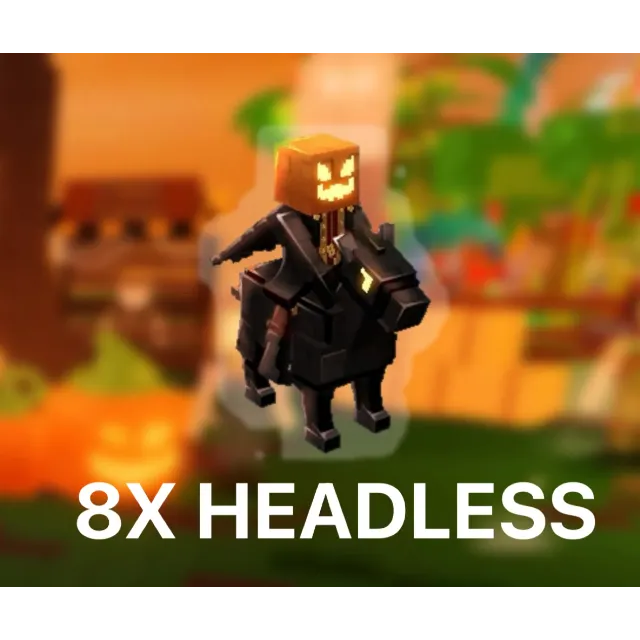 *CLEAN* 8X HEADLESS HORSEMAN - Grow a Garden Game Item - Gameflip