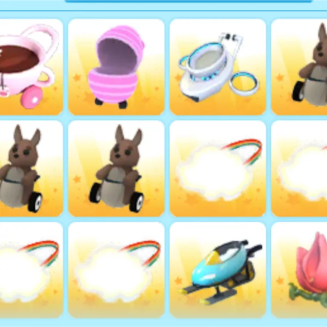 ADOPT ME BUNDLE STROLLER - Adopt Me! Game Item - Gameflip