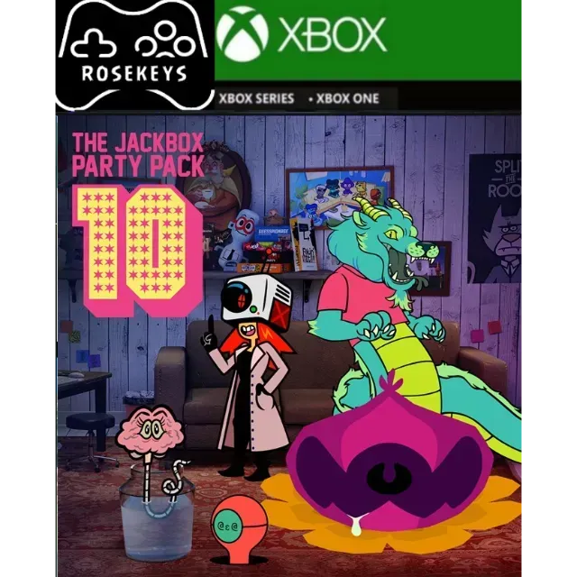 The Jackbox Party Pack 10 - Xbox Series X|S Game Account - Gameflip