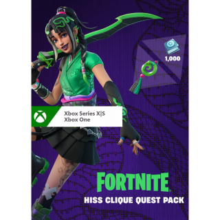 Fortnite - Hiss Clique Quest Pack [TURKEY] - XBox One Games - Gameflip