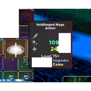 VOIDFORGED MAGE ARMOR / WHITE HOLE - Game Items - Gameflip
