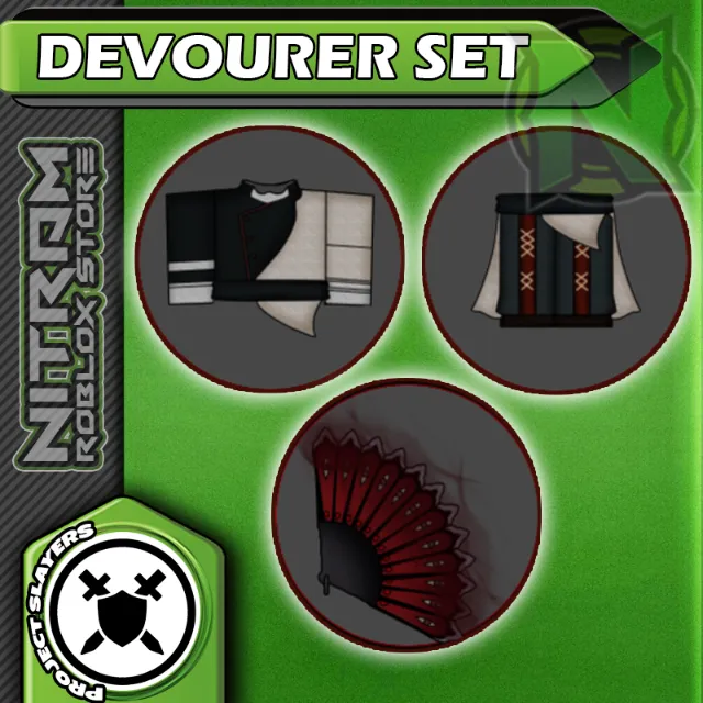 Project Slayers - Devourer Set+Fan - Other Game Item - Gameflip
