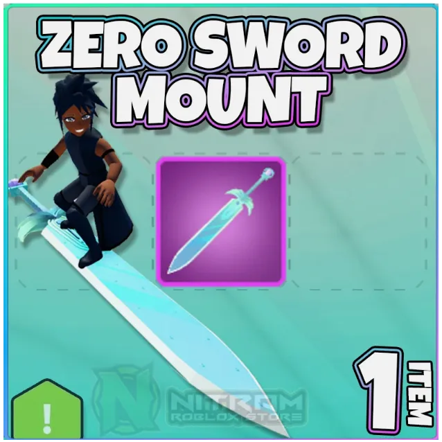 WZ - Zero Sword Mount - World Zero Game Item - Gameflip