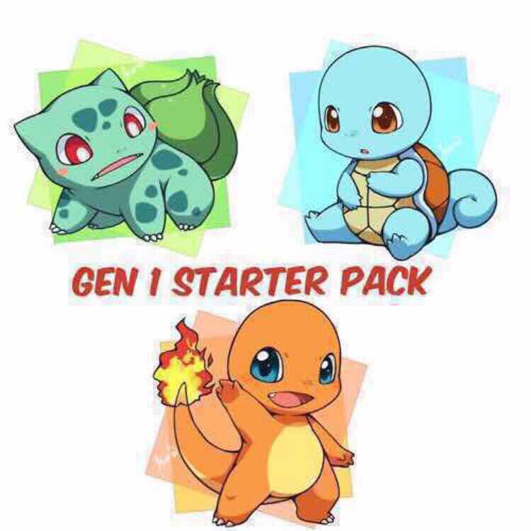 BEST SELLER Shiny 1st Gen Starter Pack + Shiny Ditto Pokemon X, Y ...