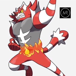 Shiny 6IV Incineroar Pokemon Sun and Moon 3DS Nintendo Alola Alolan ...