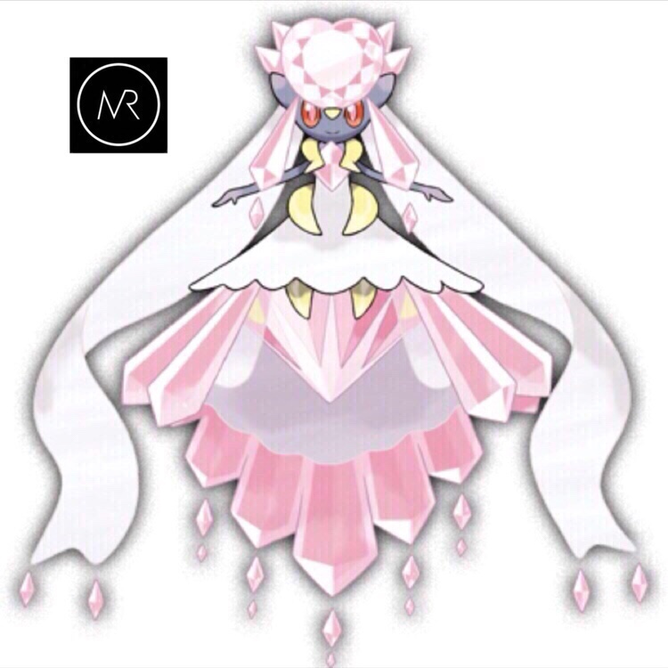 Mega Diancie Pokemon Omega Ruby or Alpha Sapphire 3DS ORAS - 3DS Game ...