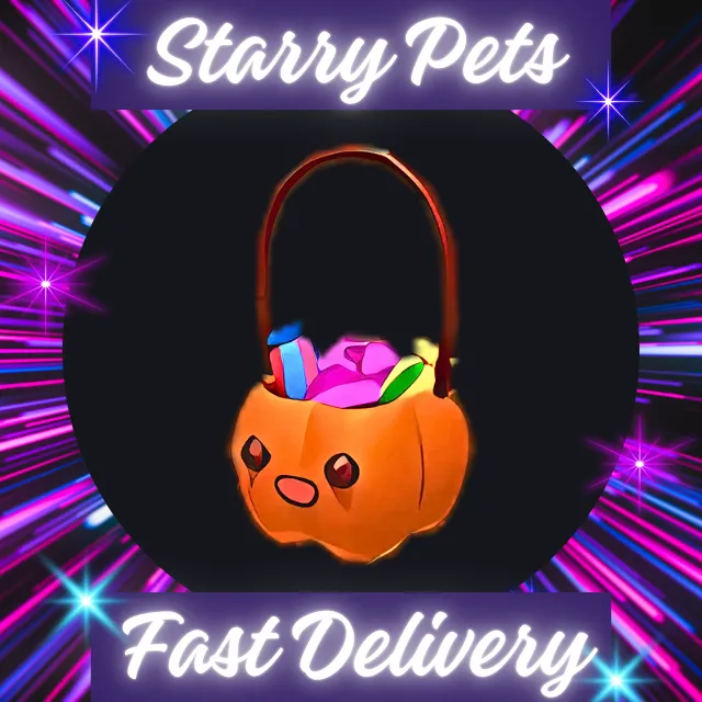 PUMPKIN BASKET PLUSHIE - Adopt Me Game Items - Gameflip